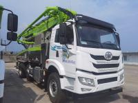 China 2025 3 Axles 8 wheels Concrete Boom Pump Truck Zoomlion 43m with FAW Chassis for sale