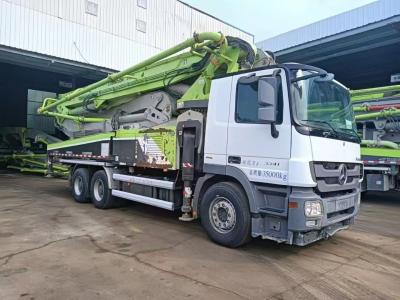 China 2019 Used Zoomlion 49M Concrete Pump Truck with 35000kg Gross Weight and 170 m³/h Pumping Output for sale