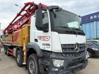 China 2020 Sany 62 Meters Concrete Pump Truck with 5-Section Folding Boom 170 m³/h Pumping Capacity and 13.5 MPa Concrete Pressure for sale