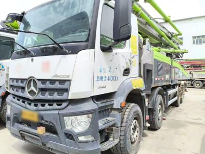 China Original Used 2020 Zoomlion Truck-Mounted Concrete Pump with 180 m³/h Output and 11.3 MPa Pressure for sale
