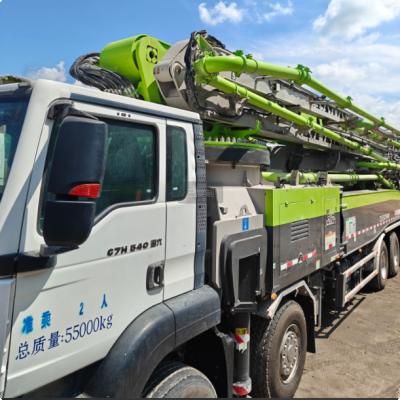 China Zoomlion 70m pump truck excellent concrete pump less working time SITRAK chassis for sale