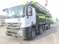 China ZOOMLION 56m Pump Truck in Mercedes-Benz Chassis Concrete Pump in good condition Immediate Delivery for sale