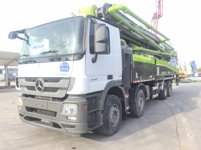 China ZOOMLION 56m Pump Truck in Mercedes-Benz Chassis Concrete Pump in good condition Immediate Delivery for sale