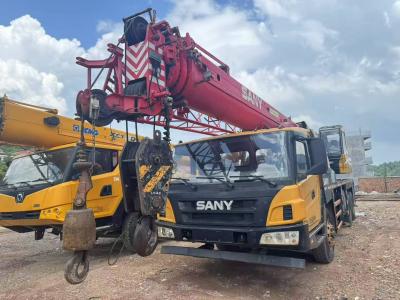 China USED SANY 25 ton mobile crane STC250C 2017 Lifting machine Hydraulic crane for sale