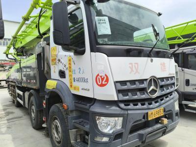 China Used 2018 Zoomlion 56m pump truck with Benz chasis for hot sale for sale