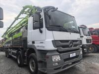 China 2019 Used Zoomlion 56M Concrete Pump Truck Mercedes Benz Chassis For Sale for sale