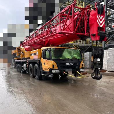 China 2021 SANY STC1000C7 100T Full Hydraulic Used Truck Crane for sale