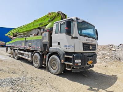 China Used 2018 Zoomlion 56m pump truck with Benz chasis for hot sale for sale