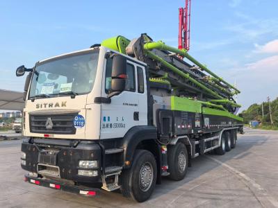 China 2023 Zoomlion 70m Concrete Pump Truck with Sitrak Chassis for sale