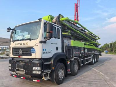 China Used Zoomlion 70M Concrete Pump Truck 180 m³/h Capacity for sale