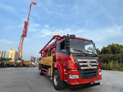China 2020 SANY 37m Used Concrete Pump Truck Diesel 130 m³/h for sale