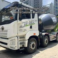China 2021 Zoomlion 12m3 Diesel Concrete Mixer Pump Truck for sale