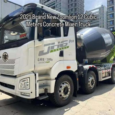 China 2021 Zoomlion 12m3 Diesel Concrete Mixer Pump Truck for sale