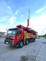 China 2020 Sany SYM5440THBV 62m Used Concrete Pump Truck with Volvo Chassis and Euro V Emission for sale
