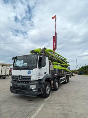 China 2020 Zoomlion 56m Concrete Pump Truck with Benz Chassis for sale