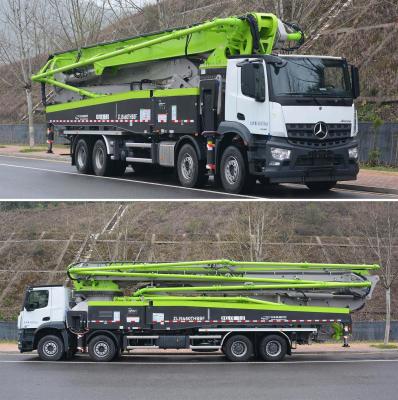 China 2025 Brand New Zoomlion 62m Truck Mounted Concrete Pump Truck construction machinery with Mecedes Benz chassis for sale