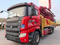 China Used 2021 SANY 52m Boom Pump Truck 180 m³/h Concrete Output for sale