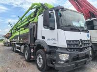 China 2020 Zoomlion 63m Boom Pump Truck with 450 HP Engine and 5-Section Boom for High-Rise Construction for sale