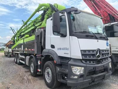 China 2020 Zoomlion 63m Boom Pump Truck with 450 HP Engine and 5-Section Boom for High-Rise Construction for sale