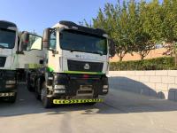 China 2021 Model 400 HP Engine 4-Axle Design Concrete Mixer Truck with Sitrak Chassis for sale
