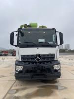 China 2021 Zoomlion 63m Used Concrete Pump Truck with 5-Section Boom 11 MPa Pressure and High-Strength Steel for sale
