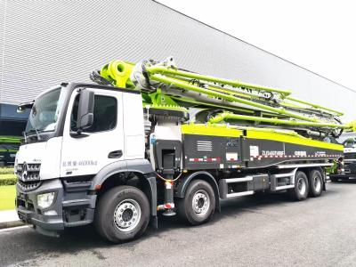 China New 2025 Zoomlion 62meter Concrete Boom Pump Truck with Sitrak Chassis 11.3Mpa High-Efficiency Energy Saving for sale