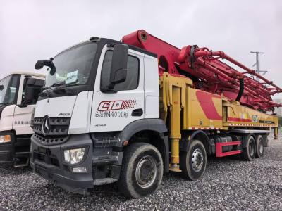 China 2021 Used SANY 62 Meter Truck Mounted Concrete Pump Truck with Meecedes Benz chassis construction machinery for sale