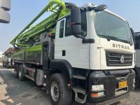 China Used Concrete Pump Truck with 180/120m3/h Output 3 Axles and Φ260 Cylinder Diameter for sale
