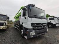 China 2016 refurbished Zoomlion 47m Concrete Pump Truck with Mercedes Benz truck for sale