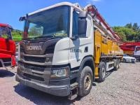 China 2020 XCMG 58m Boom Concrete Pump Truck with 180 m³/h Output and 6 Sections RZ Fold for sale