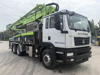China 2025 Brand-new Zoomlion 43m Concrete Pump Truck with Sitrak Chassis and 5 Sections RZ Fold Boom for sale