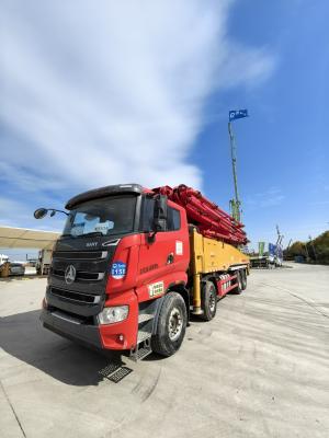 China 2021 Sany SYM5445THB 56m High Efficiency Concrete Pump Truck for Large Scale Infrastructure and High Rise Buildings for sale