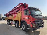 China 2021 Used Concrete Pump Truck with 62m Boom and V-o-l-v-o Chassis for High Efficiency Pumping for sale