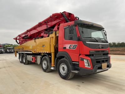 China Sany 56M Concrete Pump Truck with Truck Chassis 2020 Model for High Efficiency for sale