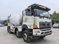 China 2021 HINO Used Concrete Mixer Truck with 7.3m³ Agitator Capacity and 235 kW Power on 4 Axles for sale