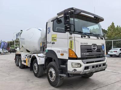 China 2021 HINO Used Concrete Mixer Truck with 7.3m³ Agitator Capacity and 235 kW Power on 4 Axles for sale