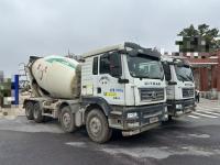 China 2021 XCMG Used Concrete Mixer Truck with 7.77m³ Agitator Capacity 4 Axles and White Color for sale
