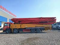 China 2020 Sany SYM5446THB 56m High Efficiency Concrete Pump Truck with V-o-l-v-o Chassis 180 m3/h 12MPa 5 Sections RZ Fold for sale