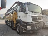 China 2021 XCMG 58m Boom Concrete Pump Truck with 180 m³/h Output and 6 Sections RZ Fold for sale