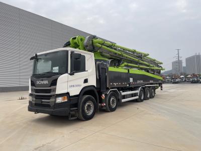 China Zoomlion Scania chassis 67-meter pump truck for sale