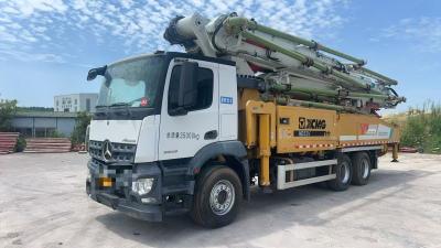 China Used 2020 XCMG HB52V 52m Boom Concrete Pump Truck With Benz Chassis and 170 m3/h Output for sale