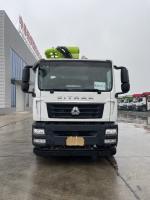 China 2023 Zoomlion 38m Concrete Pump Truck with 5 Sections RZ Fold Boom and Euro VI Emission Standard for sale