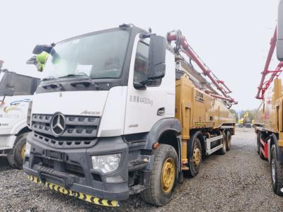 China 2021 XCMG XZS5441THBB 58m Used Concrete Pump Truck With Mercedes Benz Chassis and 180 m3/h Output for sale