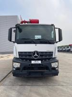 China Used 2021 Sany 62m Boom Used Concrete Pump Truck with Benz Chassis For Sale for sale