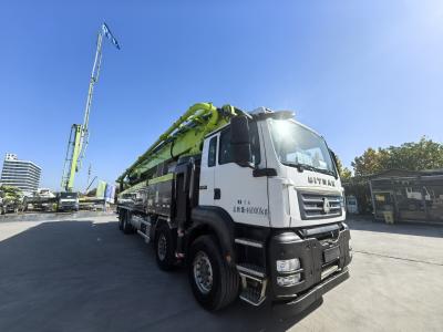 China Used 2023 Zoomlion 62m Boom Pump Truck With Sitrak Chassis For Sale. for sale