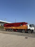 China 2018 Sany 70M Concrete Pump Truck with Mercedes Benz Chassis Second Hand 70 71 Meters Pump Trucks for sale