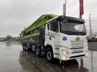 China Used 2022 Zoomlion 65m Boom Pump Truck With FAW Chassis ZLJ5530THBJF for sale