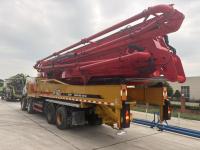 China Used 2020 Sany 62m Concrete Pump Truck with Mercedes-Benz Chassis and 180 m³/h Output for sale
