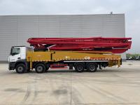 China 2020 Sany 56M Concrete Pump Truck with Mercedes Benz Chassis for High-Rise Construction for sale