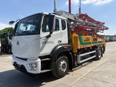 China 2026 XCMG 33m pump HOWO Chassis Concrete Pump Ready Mix super good condition Almost New Truck Condition for sale